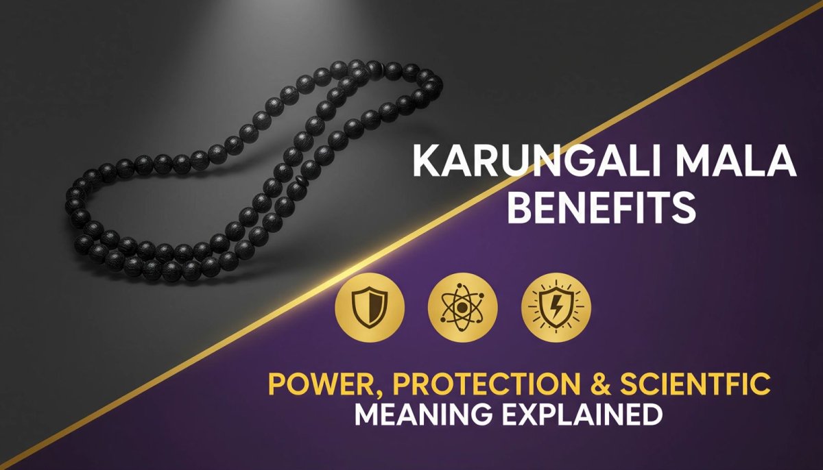 Karungali Mala Benefits | Power, Protection & Meaning – WorldOfOorja
